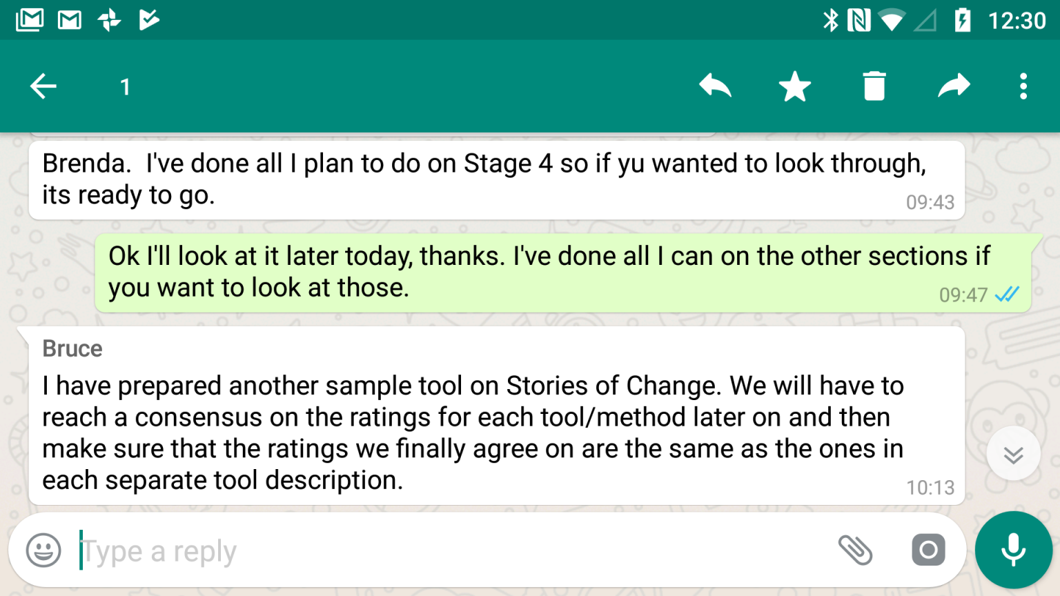 Working with WhatsApp - Framework